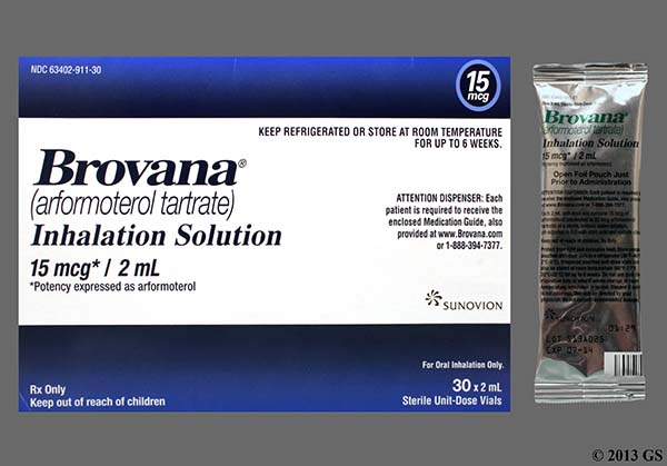 Brovana 15Mcg/2ML Sol Inh 30 Vials 2 Ml - 143249