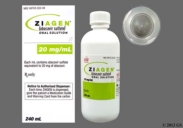 Ziagen 20Mg/ML Sol 240 Ml Sol - 176735