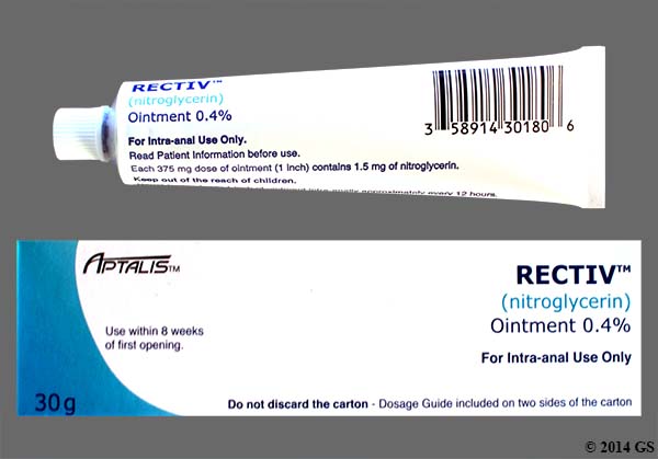 Rectiv 0.4% Oint 30 Gms Ointment - 135321