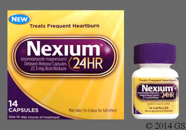 Nexium 24Hr 22.3Mg Delayed-release Caps 1 Btls 14 - 200360