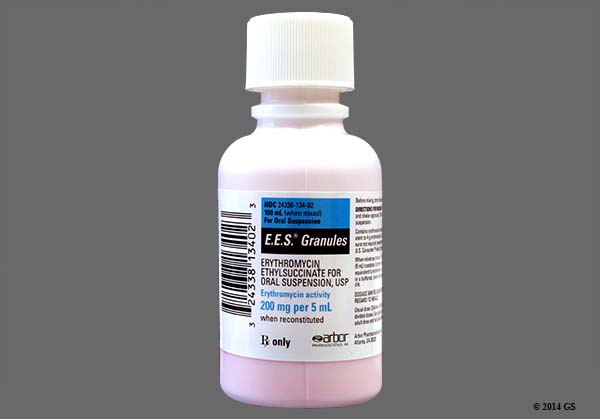E.e.s. 200Mg/5ML Granules Susp 100 Ml Gran F/Recon - 157824