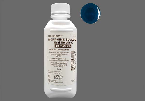 Morphine Sulf 10Mg/5ML Oral Sol 500 Ml Sol (CII) - 181019