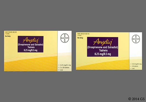 Angeliq 0.25Mg-0.5Mg Tab 3 Single Item Blister Pack 28 Ea - 144859