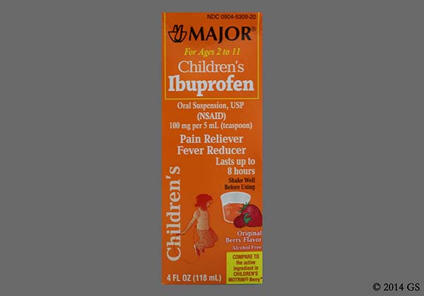 Ibuprofen 100Mg/5ML Oral Susp 118 Ml Susp - 210429