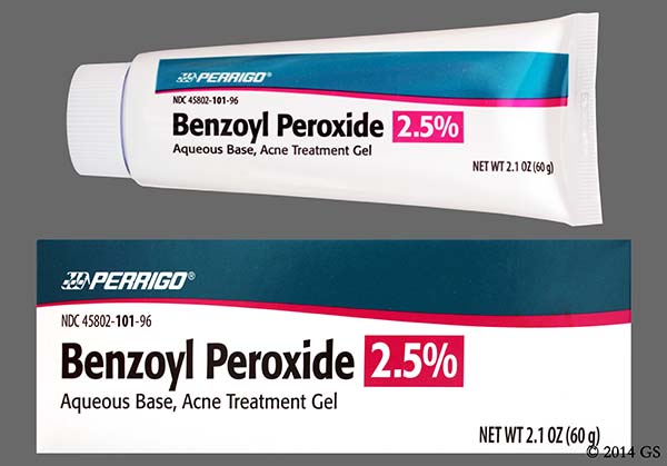 Benzoyl Peroxide 2.5% Topical Gel 60 Gms Gel - 206545