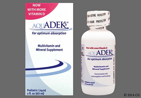 Aquadeks Ped Drops 60 ML Drops - 205850