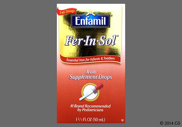Fer-in-sol 15Mg/0.6ML Drops 50 Ml Drops - 204753