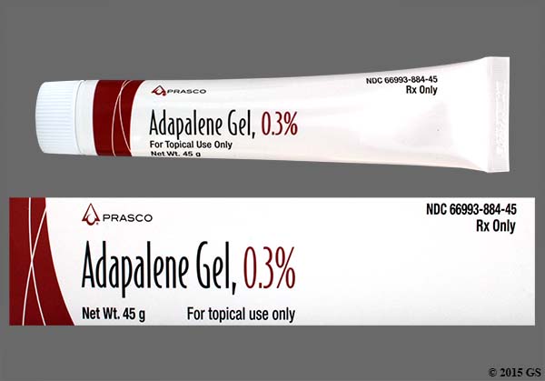 Adapalene 0.3% Topical Gel 45 Gms Gel - 136799