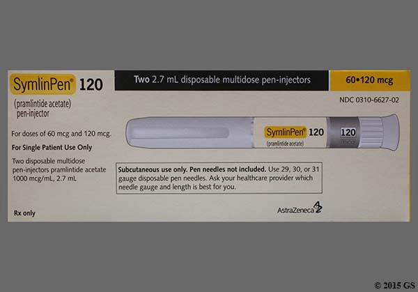 SyMLinpen 120 1000Mcg/Ml Sol Inj 2 Pens 2.7000 Ml - 112886