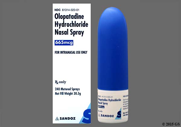 Olopatadine HydroChl 665Mcg/1Actuation Nasal Spray, - 135635