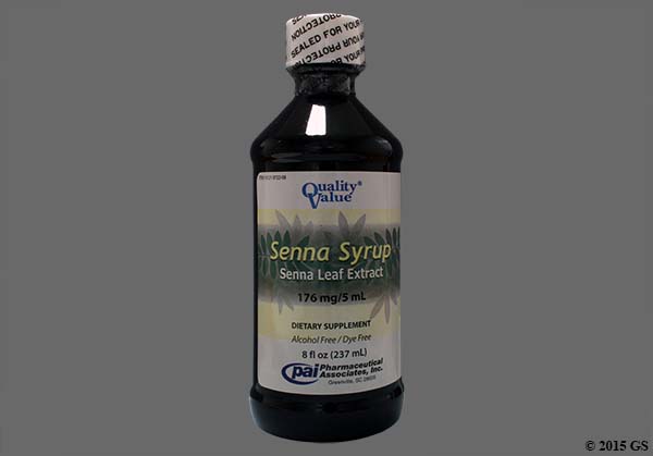 Senna Conc 176Mg/5ML Oral Syrup 12 Btls 237 Ml - 215265