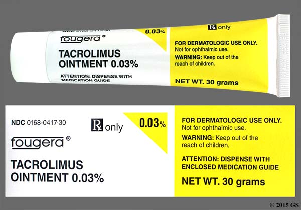 Tacrolimus 0.03% Topical Oint 30 Gms Ointment - 135024