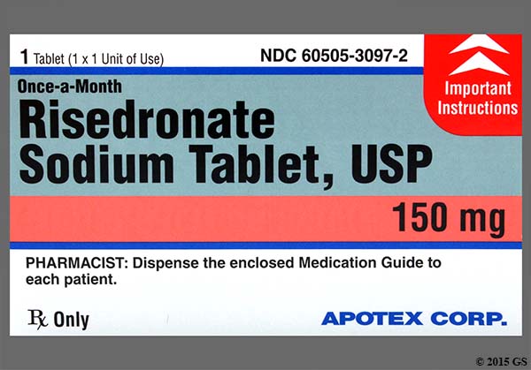 Risedronate Sod 150Mg Oral Tab 1 Ea Tab - 100887