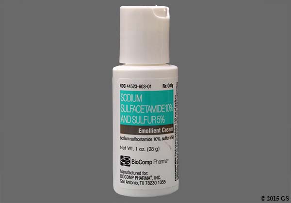 Sulfacetamide Sod 10%, Sulfur 5% Topical Crm 28 Gms Cream - 125753