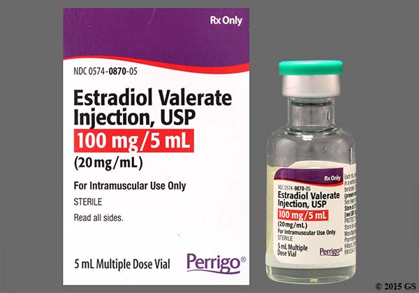 Estradiol Valerate 20Mg/1ML Oil Inj 5 Ml Inj Sol - 112494