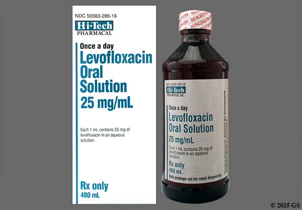 Levofloxacin 25Mg/1ML Oral Sol 480 Ml Sol - 180453