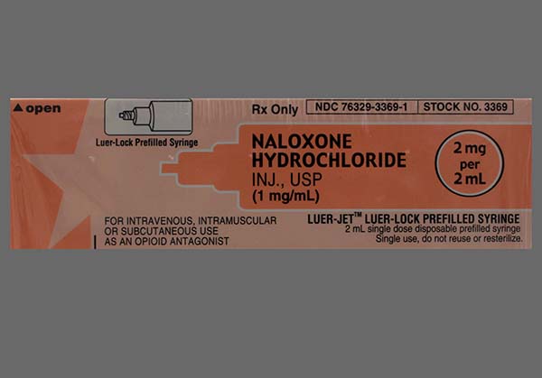 Naloxone HydroChl 1Mg/1ML Sol Inj 10 Pre-filled Syr 2 Ml - 121820