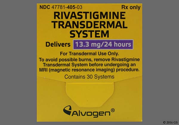 RivastiGmine 13.3Mg/24H Transdermal Pat - 24 Hour 30 - 134467