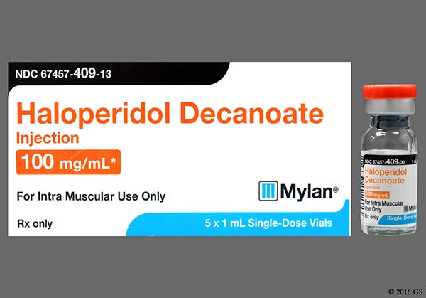 Haloperidol Decanoate 100Mg/ML 5 SDV - 111309
