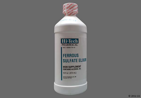 Iron 44Mg/5ML Oral Sol 473 Ml Sol - 214034