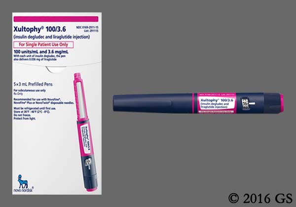 Xultophy 100/3.6 100U/ML And 3.6Mg/Ml Pre-filled Pen Sol - 119899