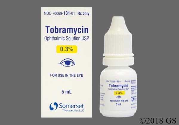 Tobramycin 0.3% Ophth 5Ml Drops - 110593