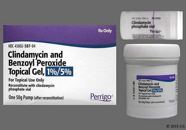 Benzoyl Peroxide 5% Topical Gel, Clindamycin Phosphate - 137941