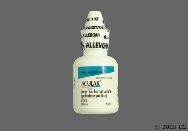 Acular 0.5% Ophthalmic Sol 5 ML Sol - 110611