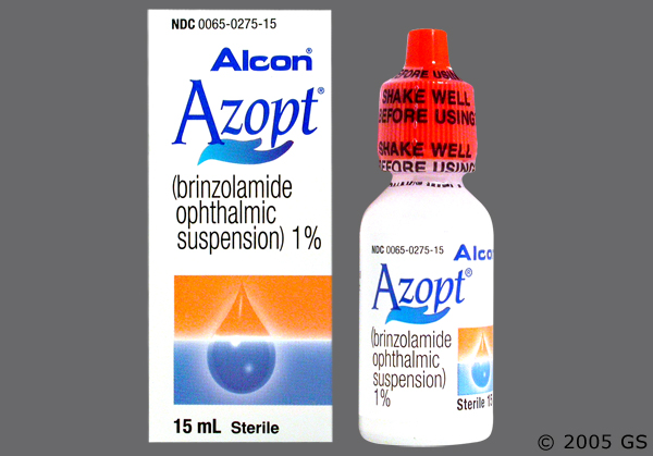 Azopt 1% Ophthalmic Susp 15 ML Susp - 119054