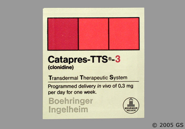Catapres Tts-3 Transdermal System 4 Packages 1 Ea - 109932