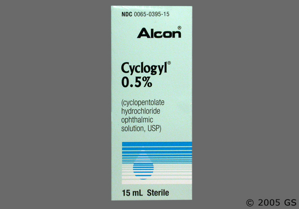 Cyclogyl 0.5% Ophthalmic Sol 15 ML Sol - 119055