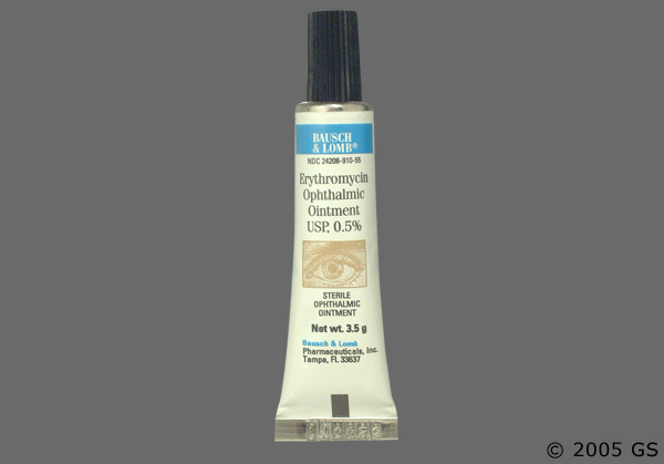 Erythromycin 0.5% Ophthalmic Oint 3.5000 Gms Ointment - 109492