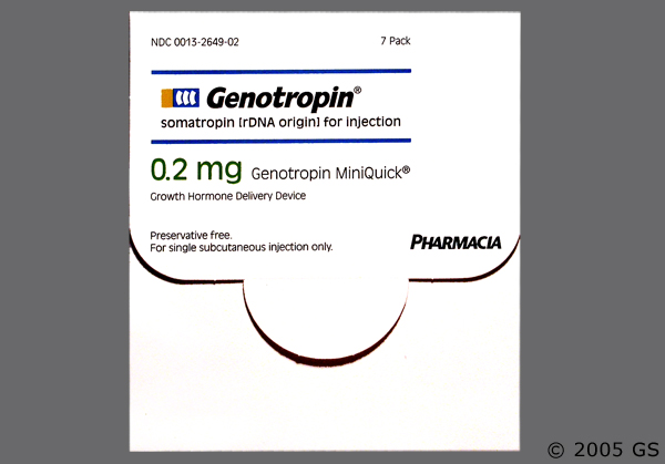 Genotropin Miniquick 0.2Mg Pwd Inj 7 Dual-chamber Syr, With - 113708