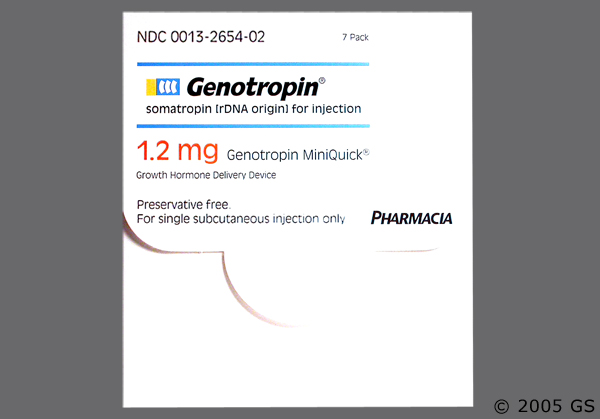Genotropin Miniquick 1.2Mg Pwd Inj 7 Dual-chamber Syr, With - 113713