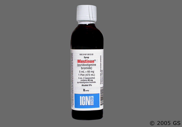 Mestinon 60Mg/5ML Syrup 473 Ml Syrup - 178980